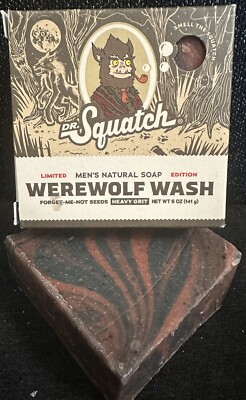 Werewolf Wash - Dr Squatch Limited Edition Halloween Soap 5 Oz Bar | eBay