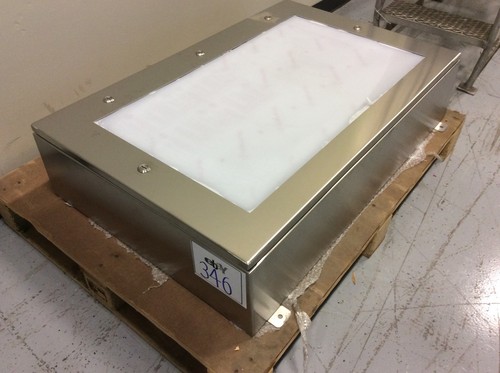 NEMA ENCLOSURES 42" X 26" X 9" STAINLESS STEEL CONTROL PANEL CLEAR ...