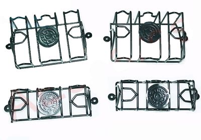 Mahindra Thar Front Indicator & Tail Light Protector Grill Set Steel ...