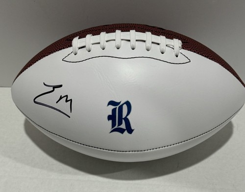 LUKE MCCAFFREY SIGNED FOOTBALL RICE OWLS NFL STAR PROOF JSA COA | eBay