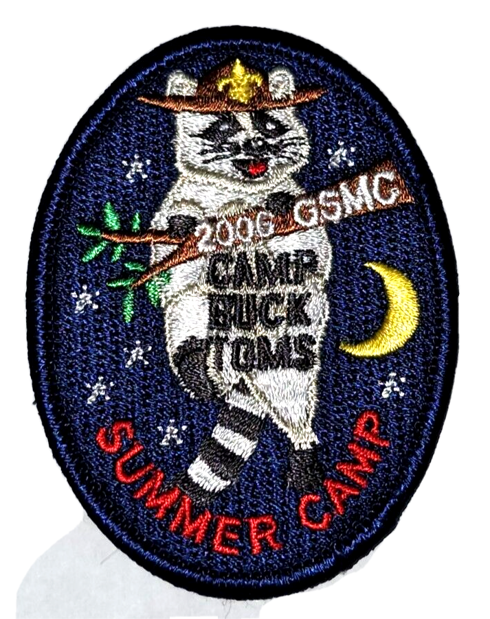 Camp Buck Toms (TN) 2006 Summer Camp Pocket Patch BSA | eBay