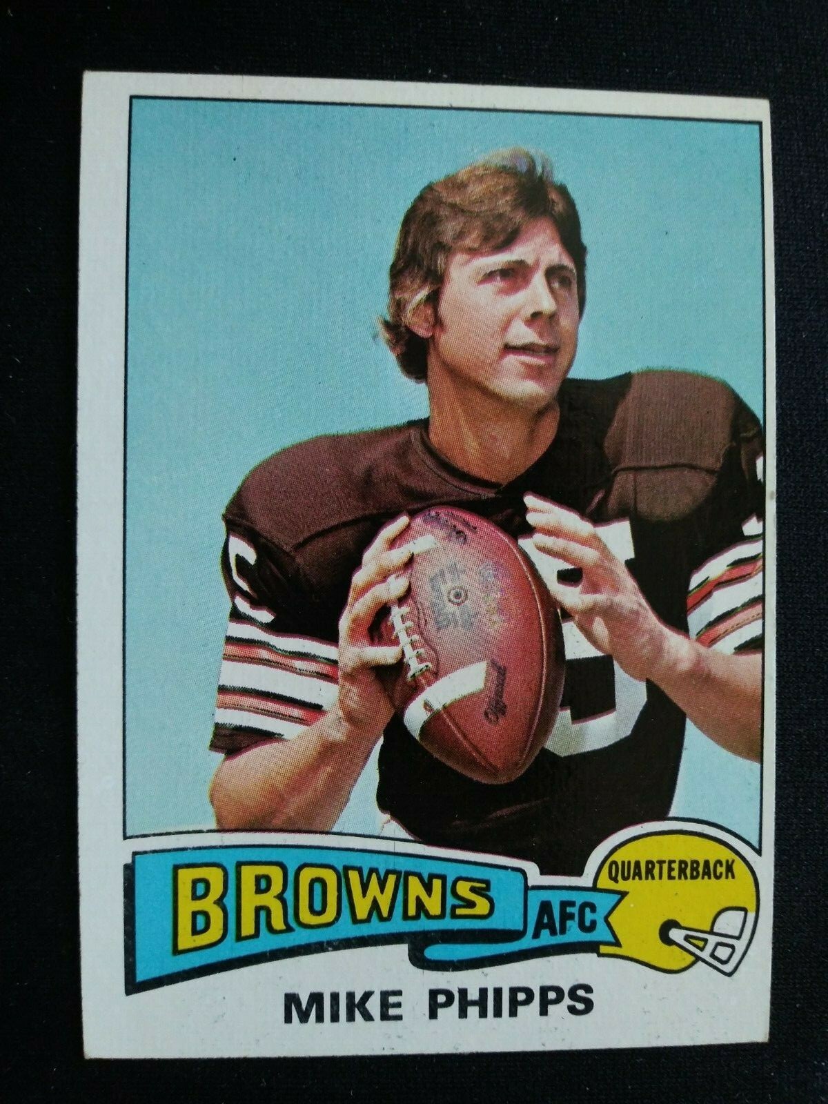 1975 Topps Football Card # 260 Mike Phipps - Cleveland Browns | eBay