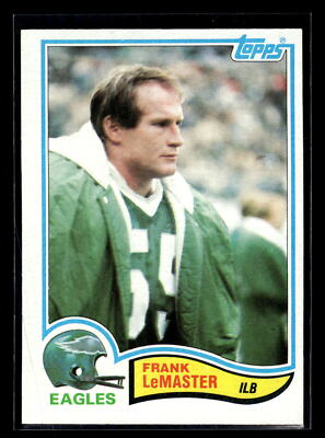 1982 Topps #450 Frank LeMaster "Set Break" Mint Philadelphia Eagles | eBay