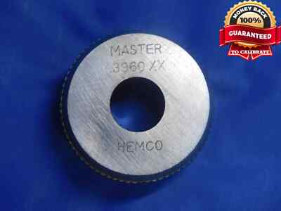 .3960 CL XX MASTER PLAIN BORE RING GAGE .4063 -.0103 UNDERSIZE 13/32 10 ...