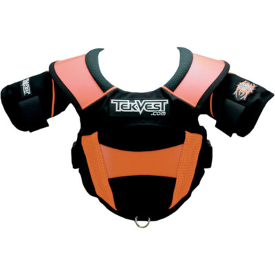 Tekvest Little People Gear SX Pro Lite Vest (Black / Fluo Orange ...