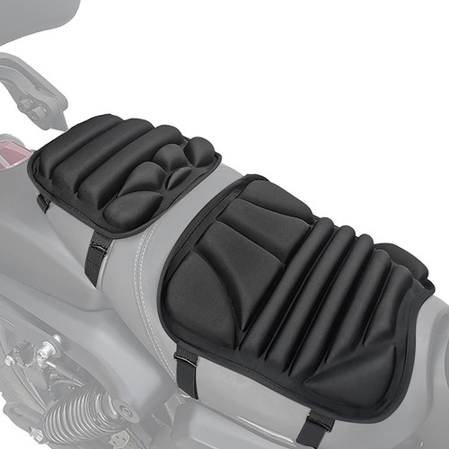 Motorcycle Passenger Seat Cushion Motorcycle 3D Pad Cushion Set Of 2 ...