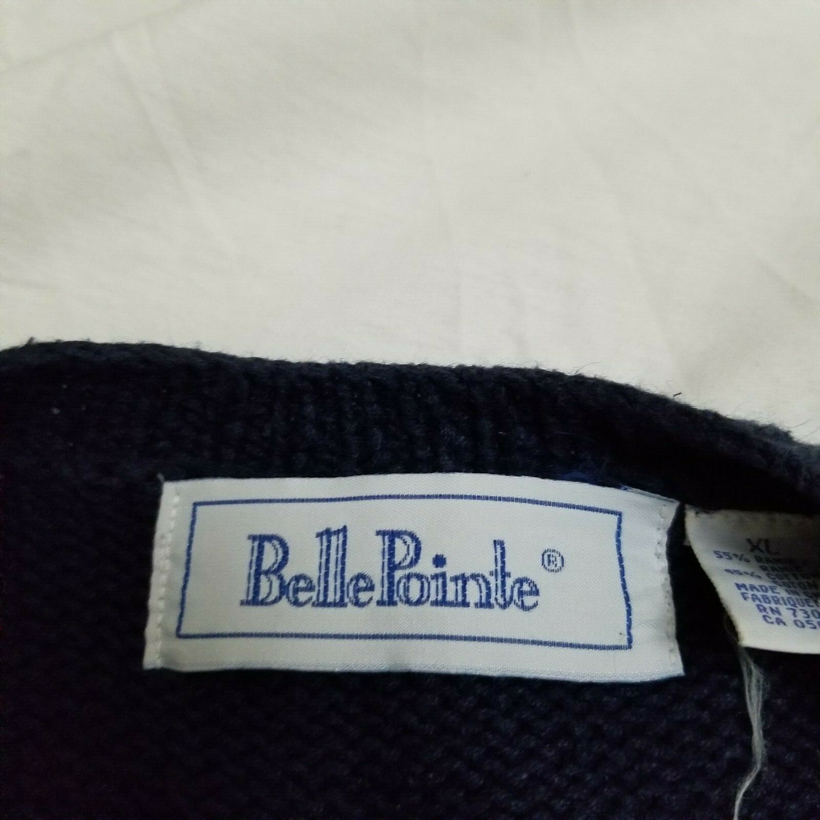 Vintage 90s Belle Pointe Stars American Flag Sweater … - Gem