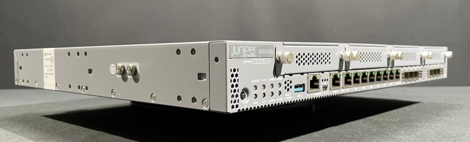 Juniper SRX345-SYS-JB Security Services Gateway Appliance Firewall ...