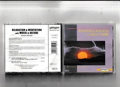 Distant Thunder - CD - Relaxation & Meditation with Music & Nature ...