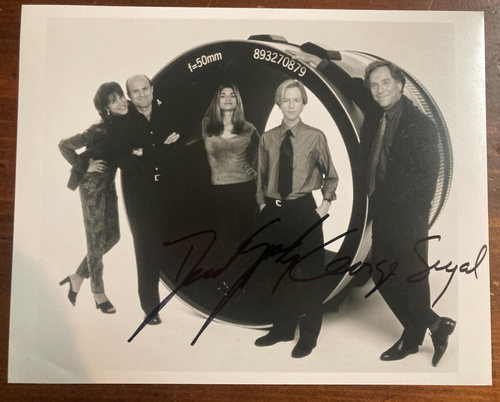 Just Shoot Me Signed Autograph Signatures David Spade & George Segal ...