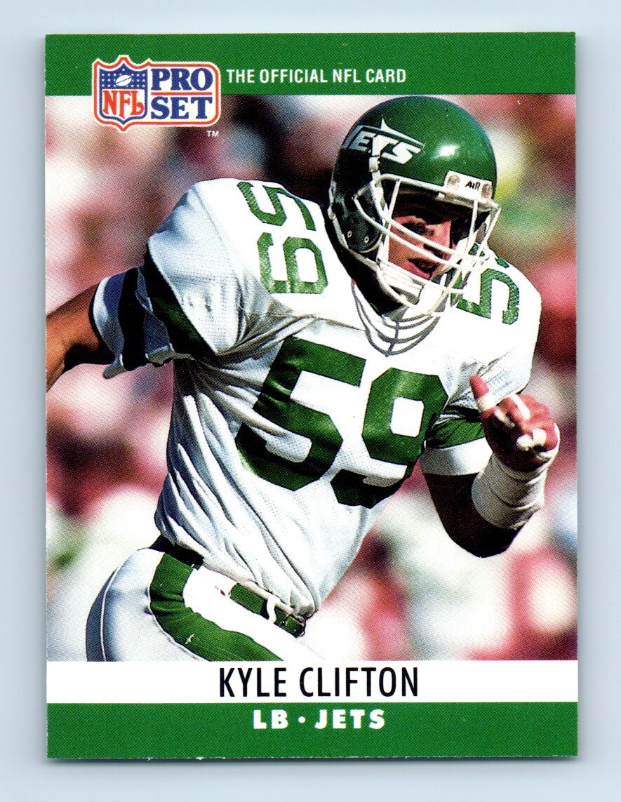 1990 Pro Set Kyle Clifton New York Jets #234 | eBay