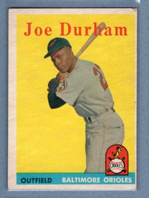 1958 Topps #96 Joe Durham (a) VG-EX GO387 | eBay