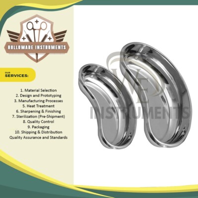 Kidney Bowl Tray 8" – Emesis Basin for Transporting Dressing, Bandages ...