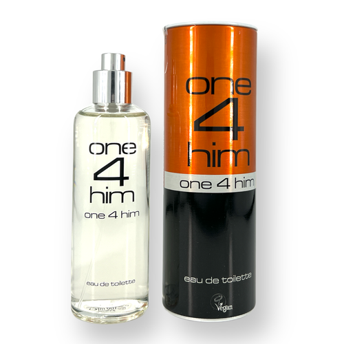 One 4 him for Men Eau de Toilette EDT 100ml NEU Geschenk Spray Parfüm ...