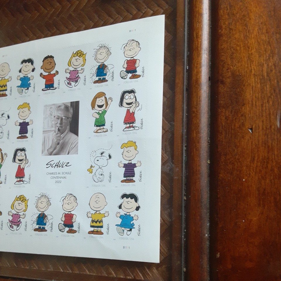 USPS Charles Schulz “Peanuts” Forever Stamps Pane Of 20 Unused Charlie ...
