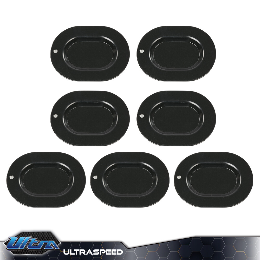 7Pcs Metal Trunk Floor Pan Drain Plug Plate Set Firebird Camaro GTO ...