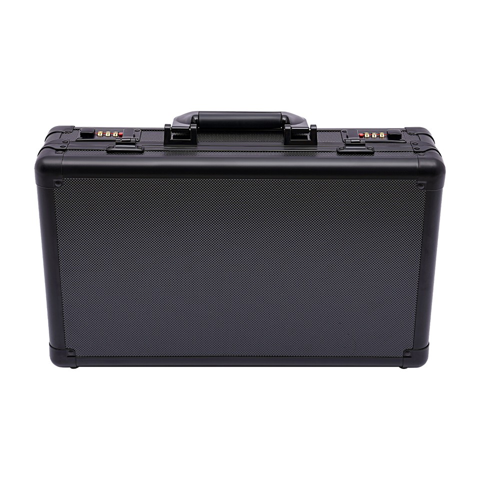 Aluminum Frame Storage Box Case Compartments For 50 Coin Slabs Coins ...