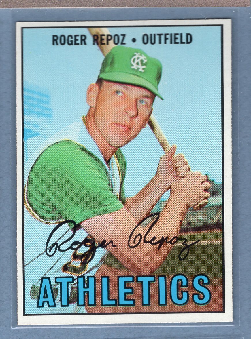 1967 Topps #416 Roger Repoz EX-MT GO340 | eBay