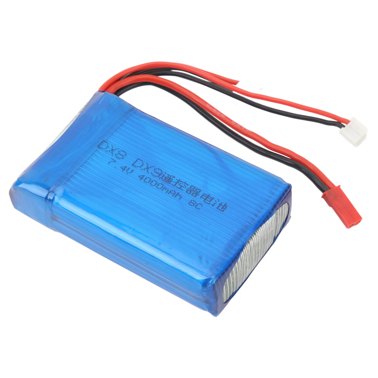 Neu 4000mAh 7.4V Battery For TX Transmitter DX8 DX9 Remote Control LS ...