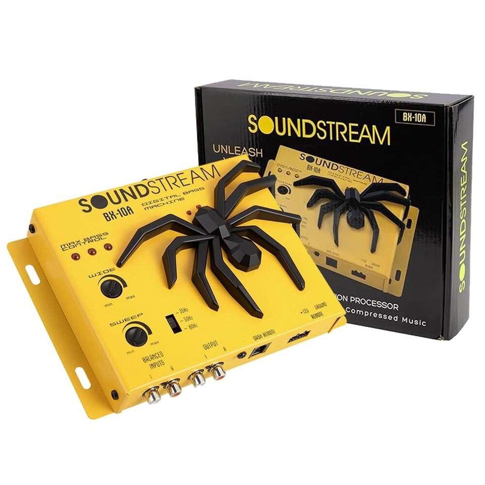 Soundstream BX-10 Digital Bass Reconstruction Processor Equalizer ...