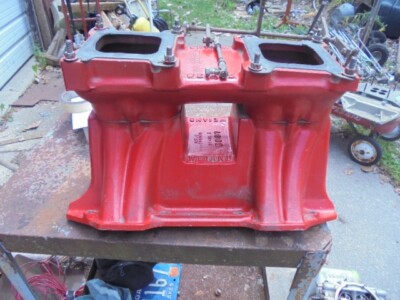 Aluminum Tunnel Ram Intake MOPAR 440 Weiand 5987 / 1913 IHRA NHRA RAT ...