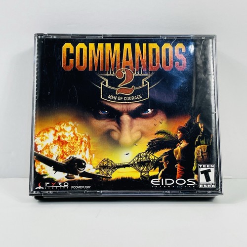 Commandos 2 Men Of Courage 2001 PC CD-ROM Video Game by Eidos ...
