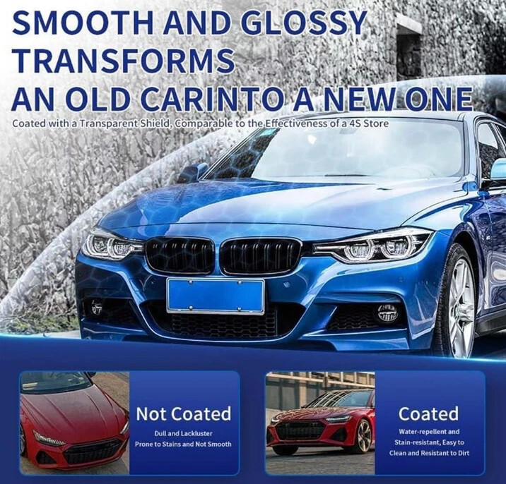 Car Coating Spray - 3-in-1 Quick Shine & Protection Spray For Paint ...