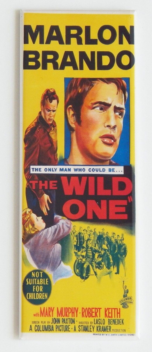 The Wild One Poster The Wild One 1953 Marlon Brando Film Black And