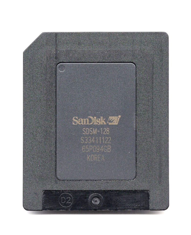 SanDisk SDSM-128 SmartMedia ID 128MB Camera Memory Card | eBay
