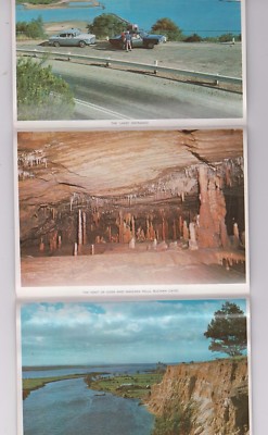 Postcard Gippsland Lakes Victoria 12 view fold out type Metung Hotel ...