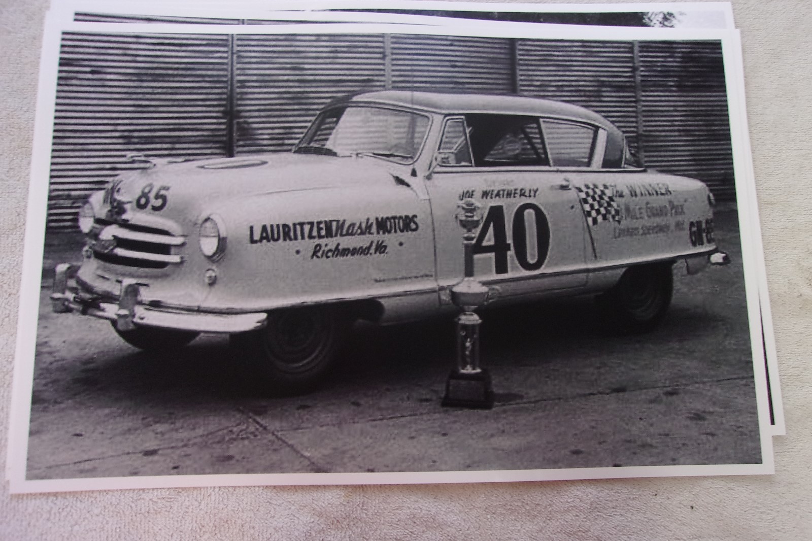 1950 NASH NASCAR? 11 X 17 PHOTO PICTURE | eBay