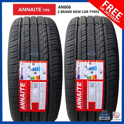 2X New 225 50 17 ANNAITE AN606 98W XL 2255017 225/50R17 *C/B RATED* (2 ...