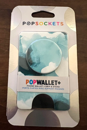PopSockets PopWallet with PopGrip Cell Phone Grip & Stand - Tourmaline ...