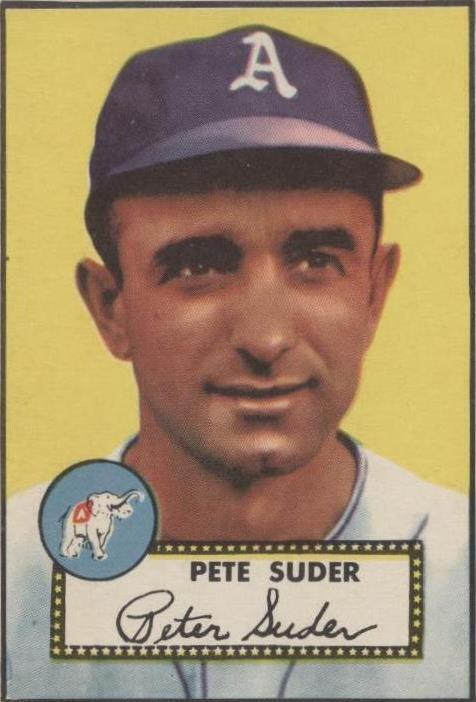 1952 Topps - Semi-High # Pete Suder #256 for sale online | eBay