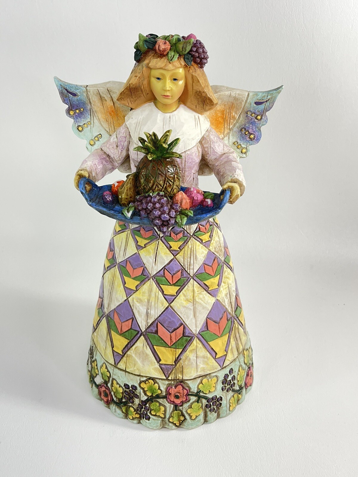 Vtg Jim Shore Heartwood Creek Figurine, Angel of Generosity 2002 ...