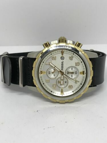 Fossil Dean Chronograph (FS4795) Wrist Watch for Men's for sale online ...