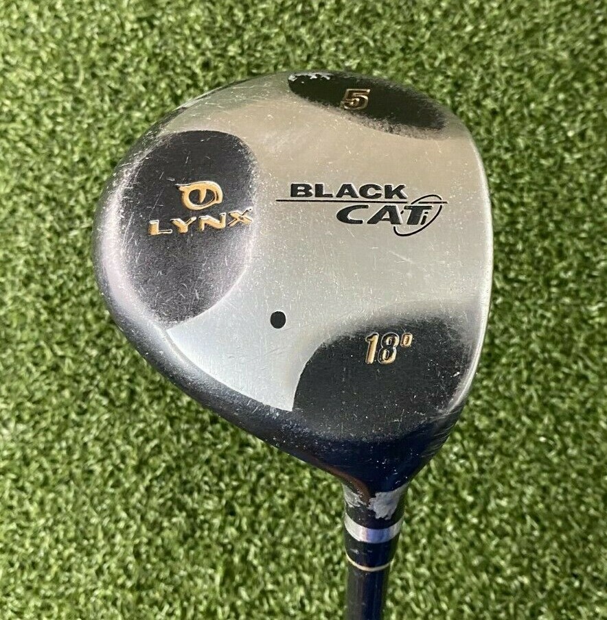 Lynx Black Cat 5 Wood 18* / RH / Regular Graphite ~42.5" / Good Grip ...