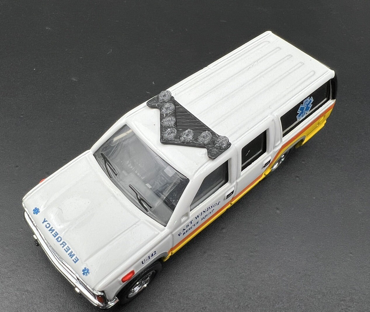 2 Pack 1/64 Federal Signal Vector Vision SLR Lightbar For Greenlight ...