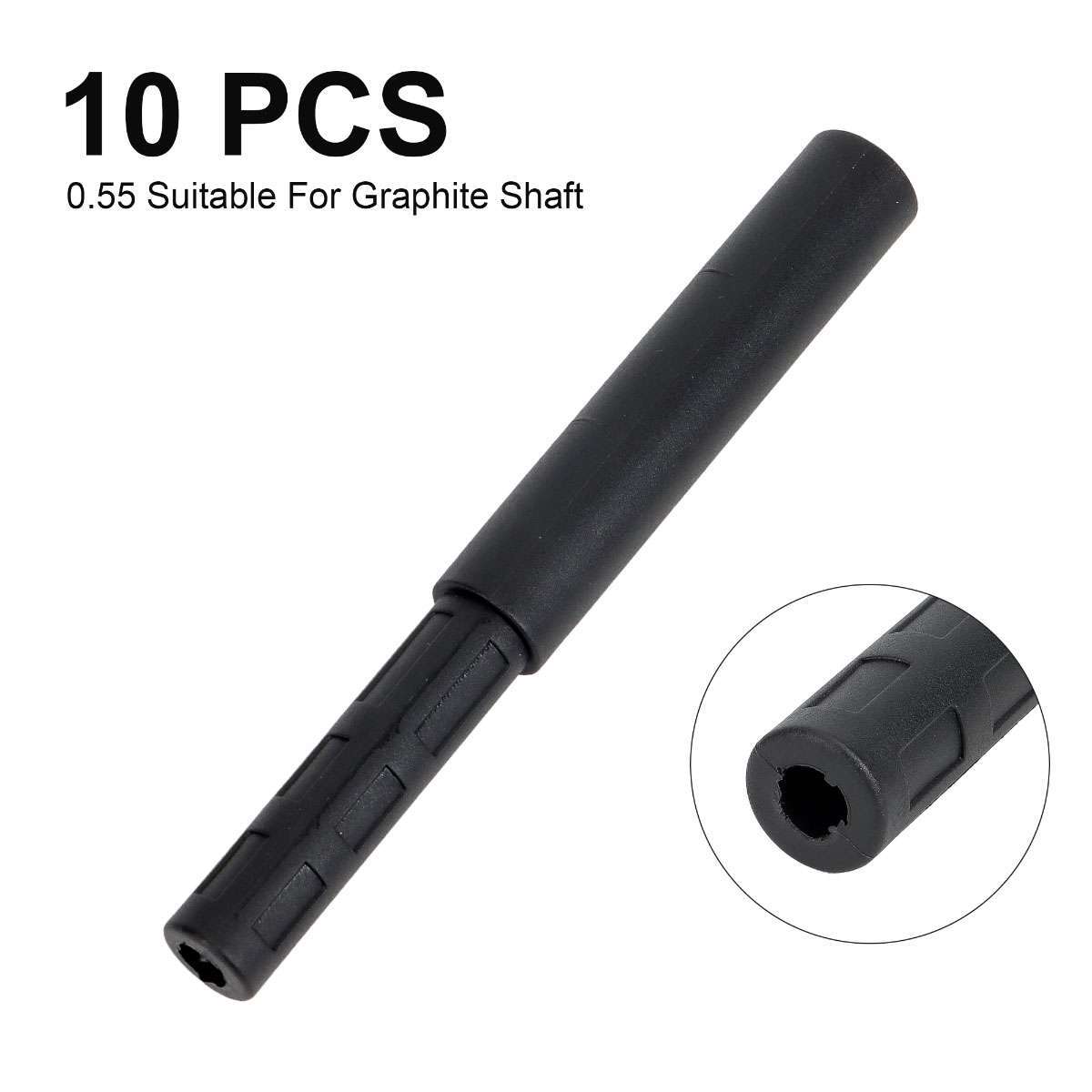 New 10x Golf Club Shaft Extension Extender Rod Graphite Sticks Rods ...