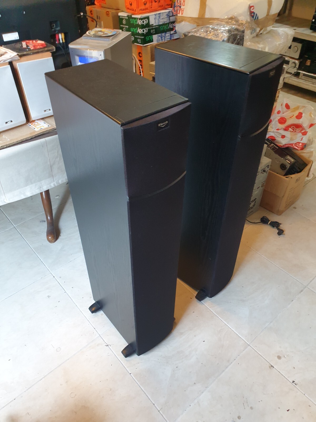 Klipsch Icon VF-35 Stereo Speakers Floorstander Blk, 400 W, in good ...