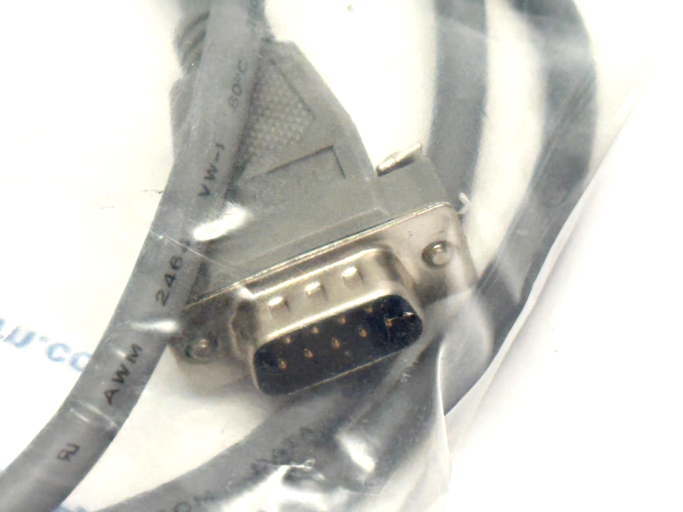 L-Com CSM9MM-5 Economy Molded D-Sub Cable DB9 Male / Male 5ft | eBay