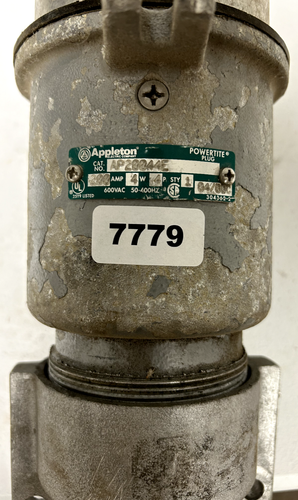 Appleton AP20044E Powertite Plug 200Amp 4W 4P Sty1 | eBay