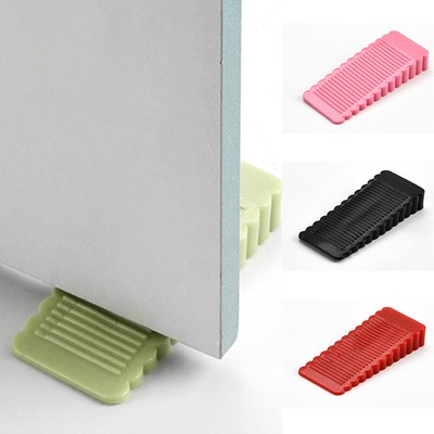 Silicone Anti-skid Wedge Door Stopper Top Retainer Anti-collision Door ...