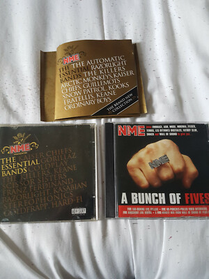 4x NME CDs The essential bands & A bunch of fives | eBay