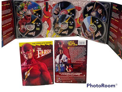 The Flash: The Complete Series (DVD) - Very Good Condition- 6 Disk ...