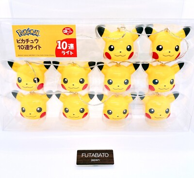 Lyric Pikachu 10 Lights LED Pokemon Decoration Halloween 2021 Japan ...