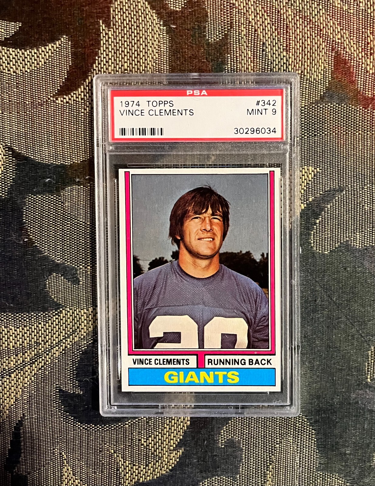 1974+Topps+-+%23342+Vince+Clements+%28RC%29 for sale online | eBay