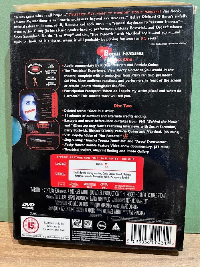 The Rocky Horror Picture Show DVD | eBay UK