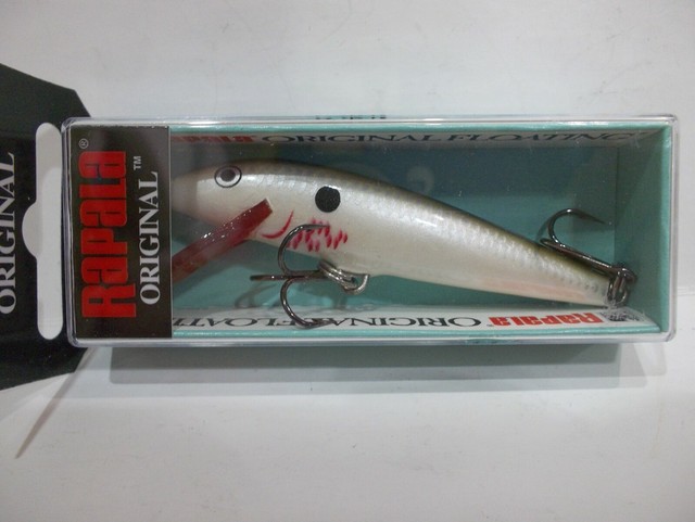 Rapala F07BP Original Floating Size 07 Bleeding Pearl Fishing Hard Bait ...