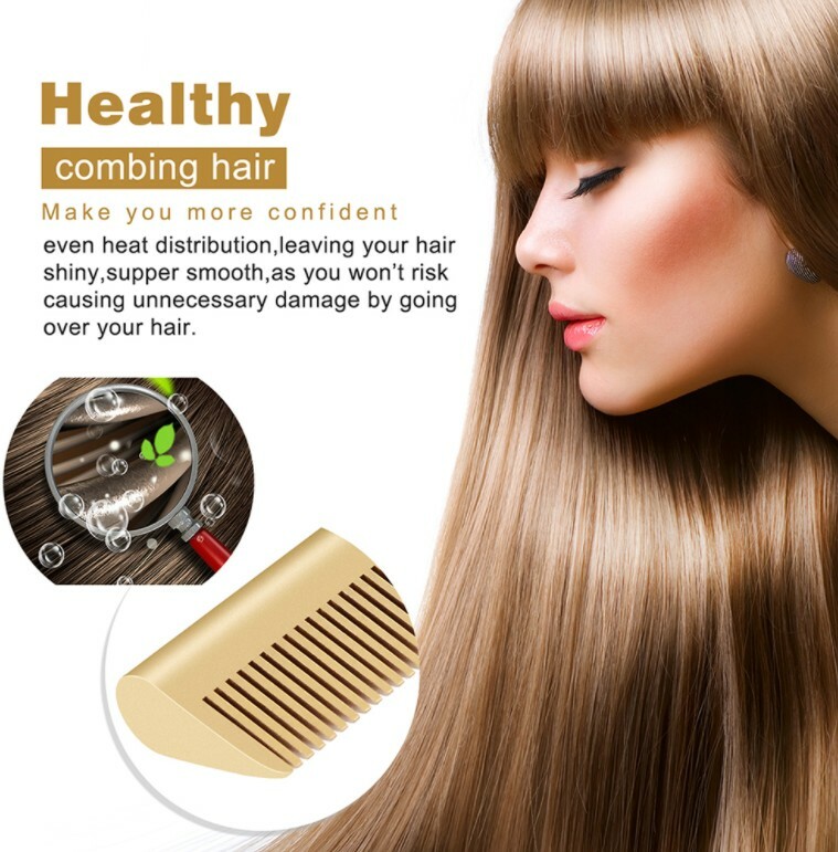 Annie Electrical Straightening Comb Small Straight Teeth - 5533 for ...